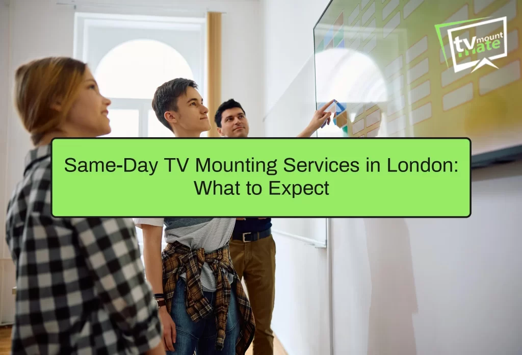 Same-Day TV Mounting Service in London – Trusted Experts