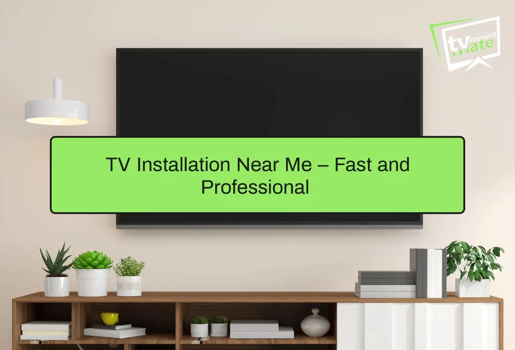 TV Installation Near Me – Trusted, Insured Experts London